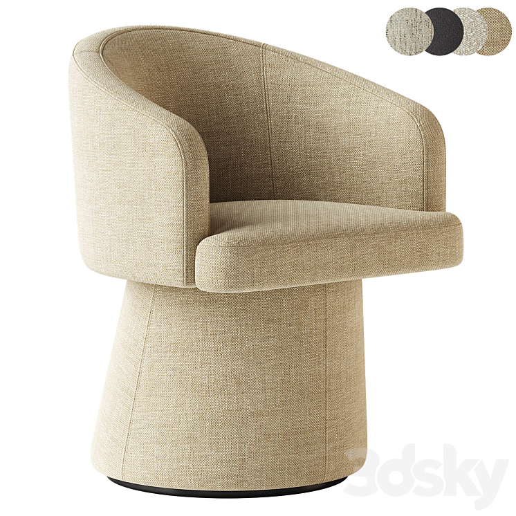 bull dining chair - Chair - 3D model