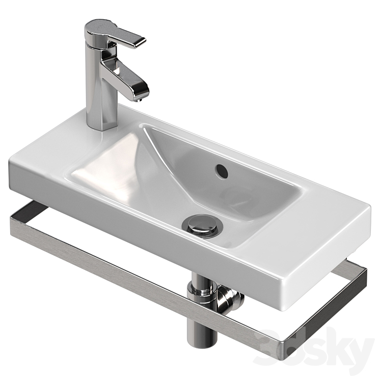 Jacob Delafon Odeon Up Sink - Wash basin - 3D model
