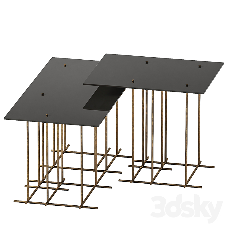 Tetris coffee table - Table - 3D model