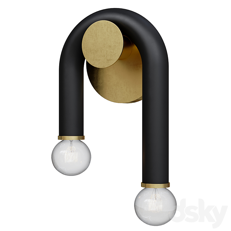 Loft Concept Paulson Floppy Sconce - Wall light - 3D model