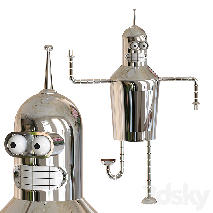 Children's toy robot "Bender" - Toy - 3D model