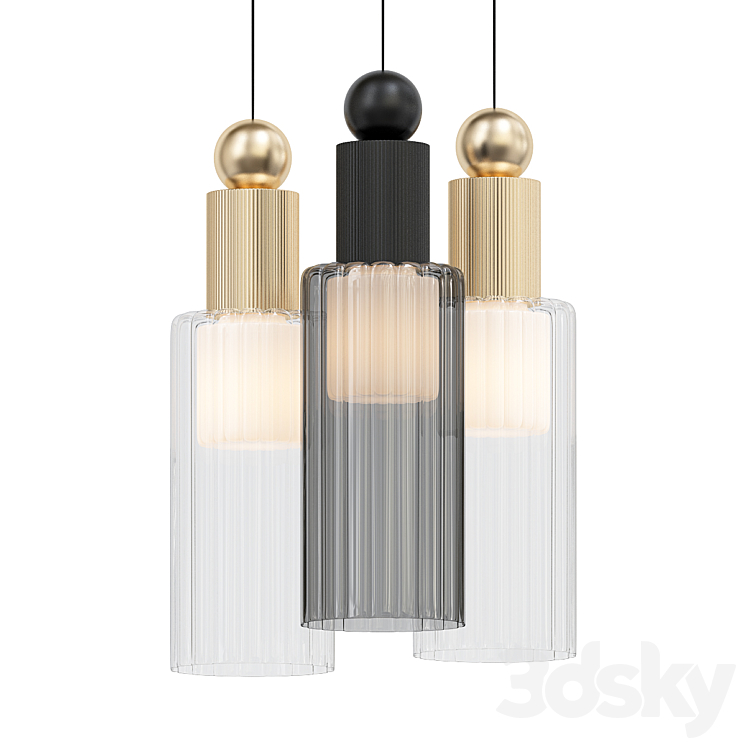 EKKE - Pendant light - 3D model