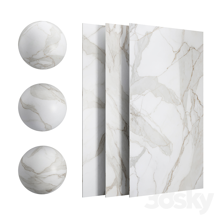 Antolini Calacatta Marble EXTREME - Stone - 3D model