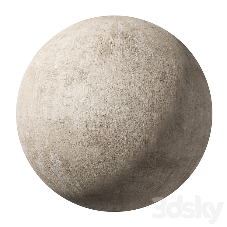 Plaster Material 99 - Stone - 3D model