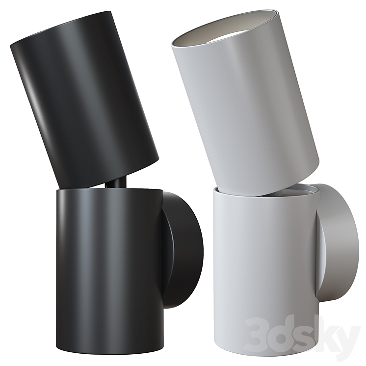 Wall lamp ROLL BAND - Wall light - 3D model