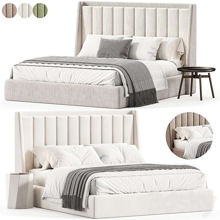 PARMA BED - Bed - 3D model