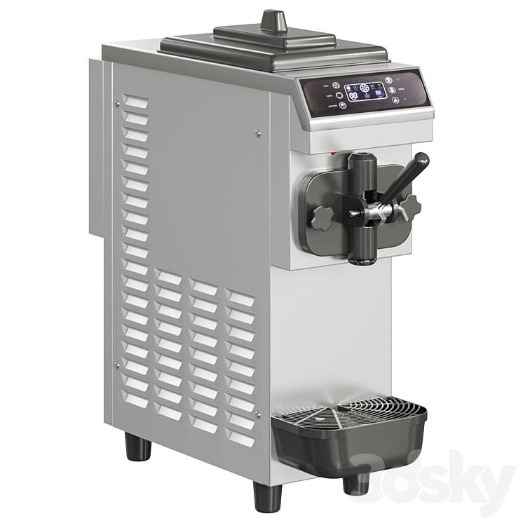Soft Ice Cream Making Machine - Miscellaneous - 3D model