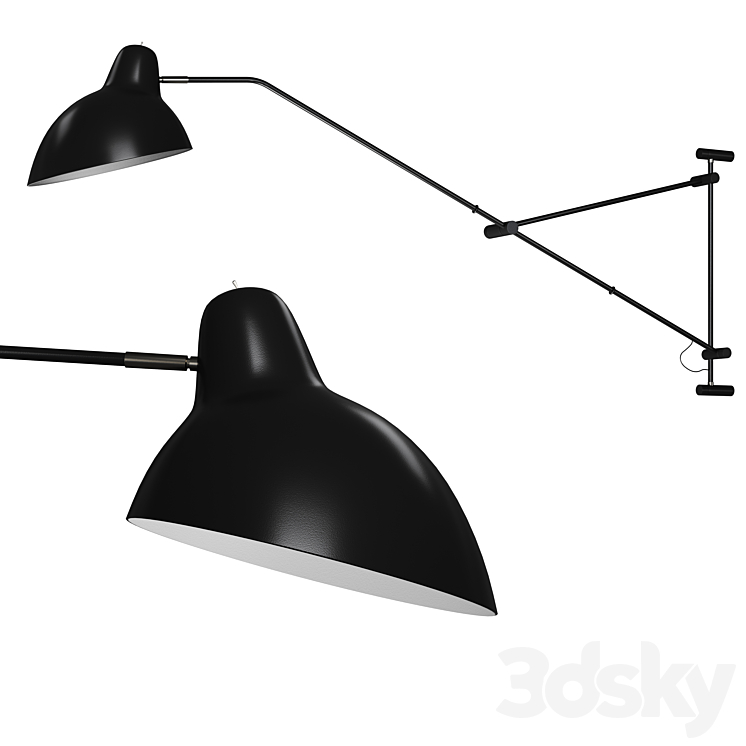 Demand by BoConcept - Wall light - 3D model