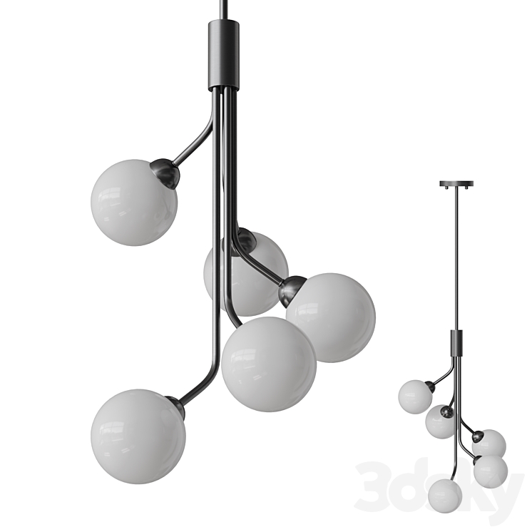 Corner Design Meter - Pendant light - 3D model