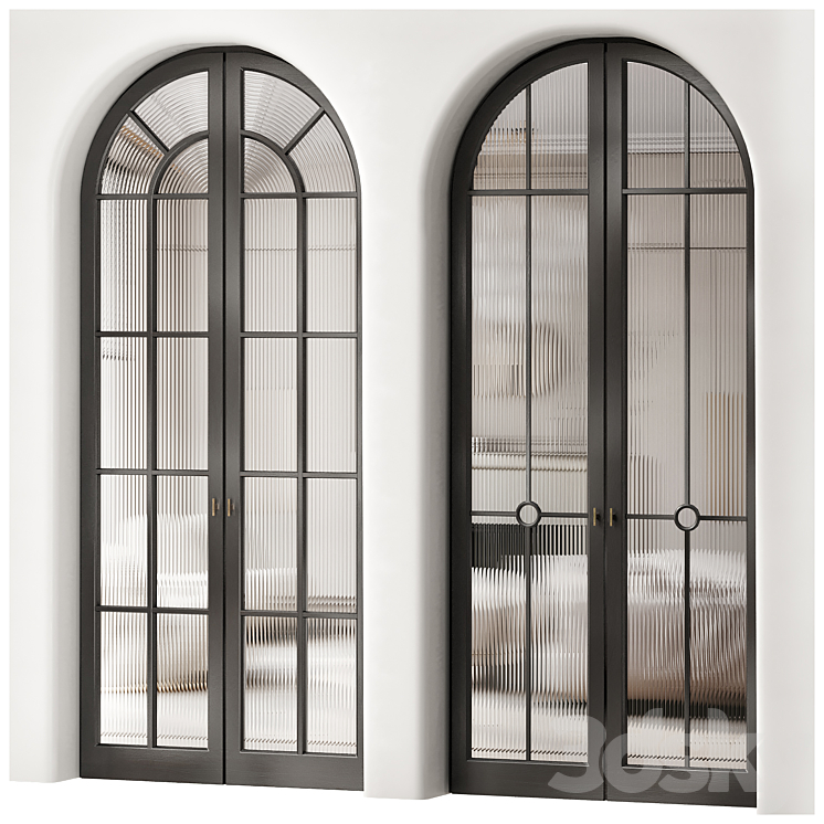 Art Deco door 10 - Doors - 3D model