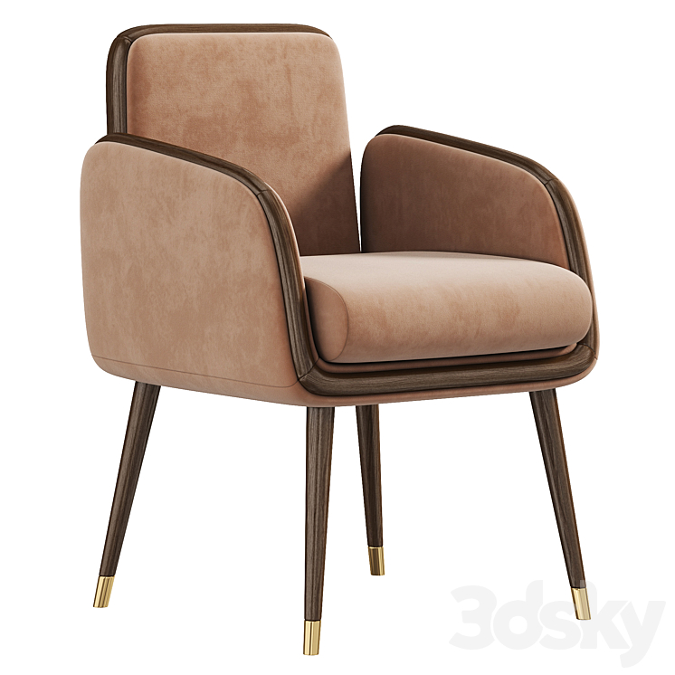 Stanley Dining Chair By Mezzocollection - Chair - 3D model