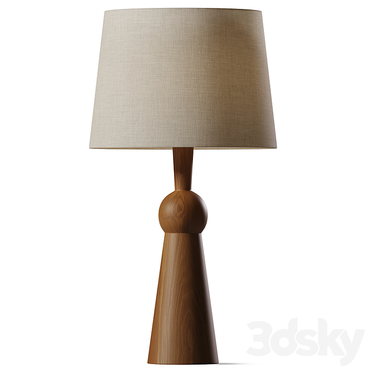 Bella Skirt Lamp - Table lamp - 3D model