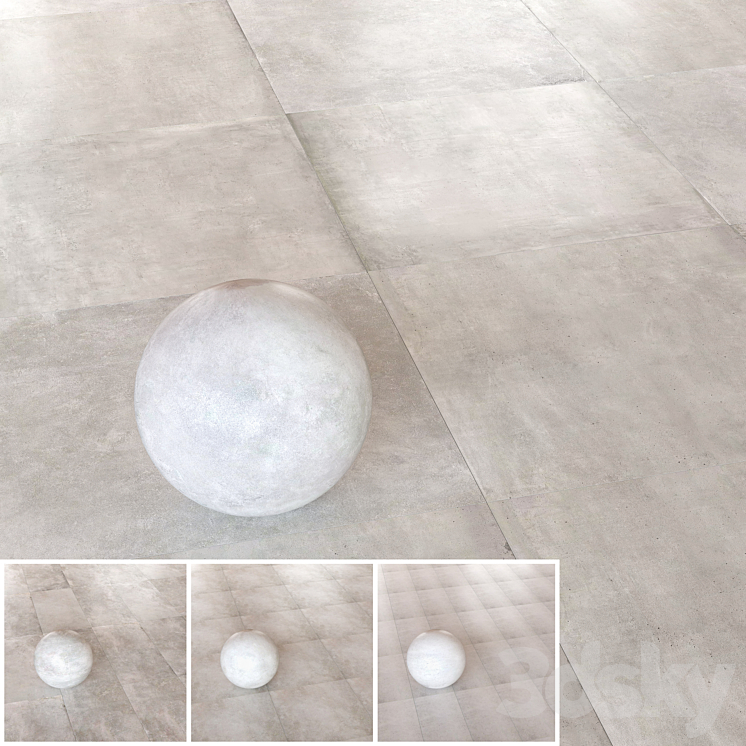 25 in 1 Florim Cedit Matrice Vol 1 - Tile - 3D model