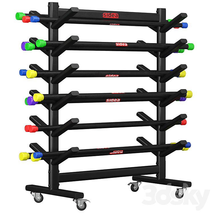 Body Bar Rack - Sports - 3D model