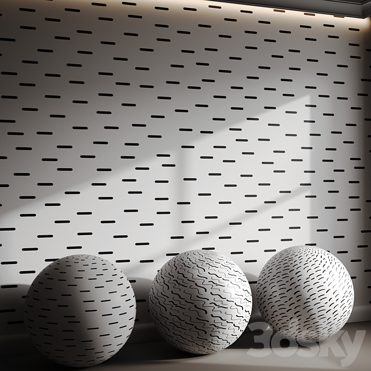 Wallpaper 21 - Wall covering - 3D model