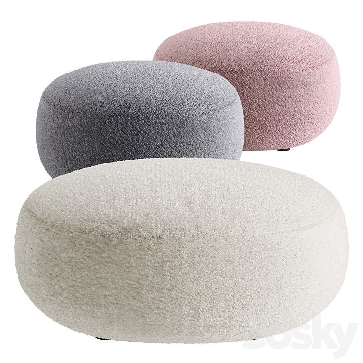 Pouf Sweet 565, 765 - Other soft seating - 3D model