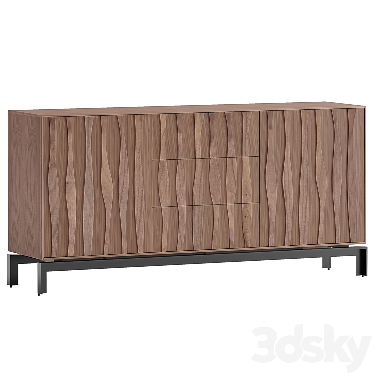 Sahara Buffet - Sideboard & Chest of drawer - 3D model