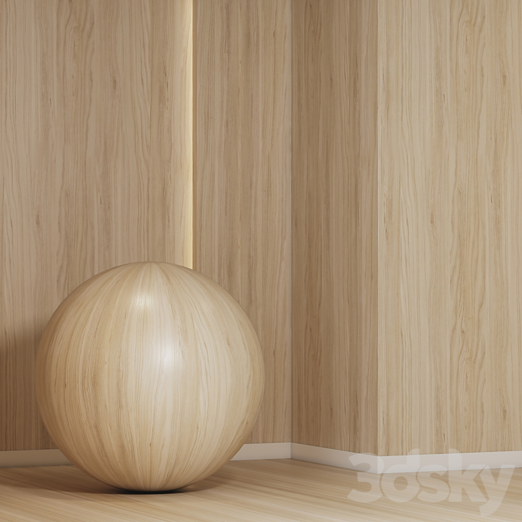 Wood 49 - Seamless 4K Texture - Wood - 3D model