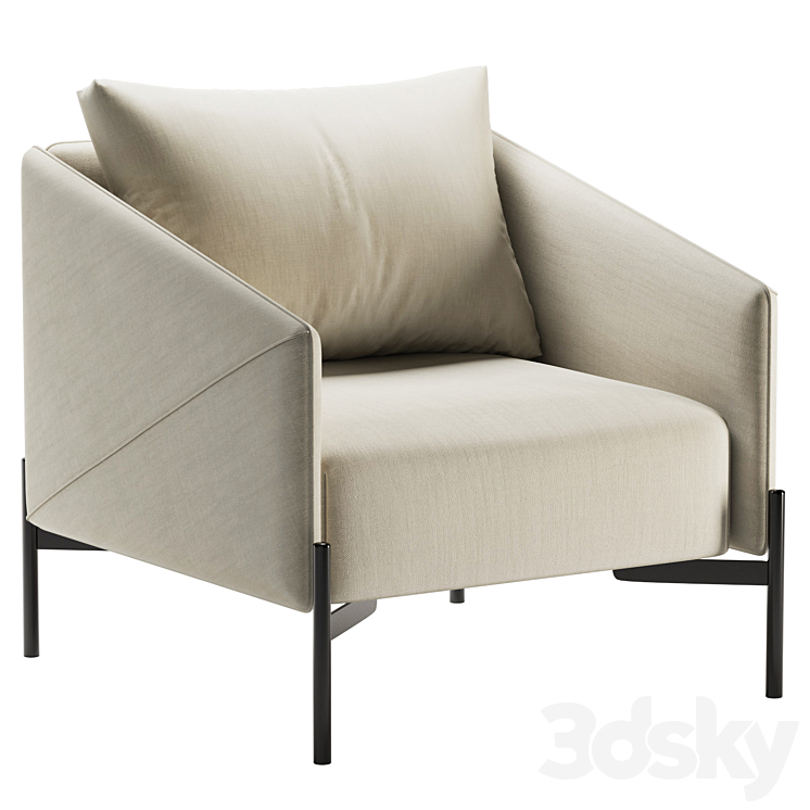 SPECTRUM - Arm chair - 3D model