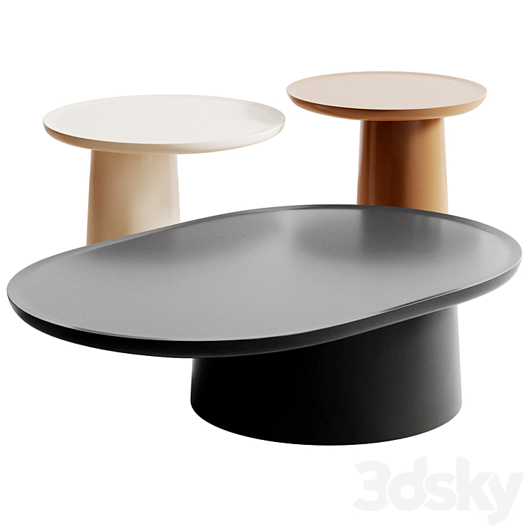 Louisa Coffee table - Table - 3D model