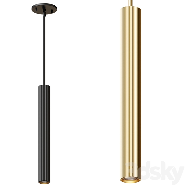Reeds By Et2 - Pendant light - 3D model