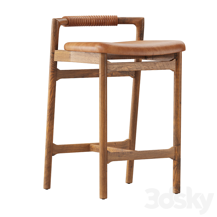 Caton Stool - Chair - 3D model