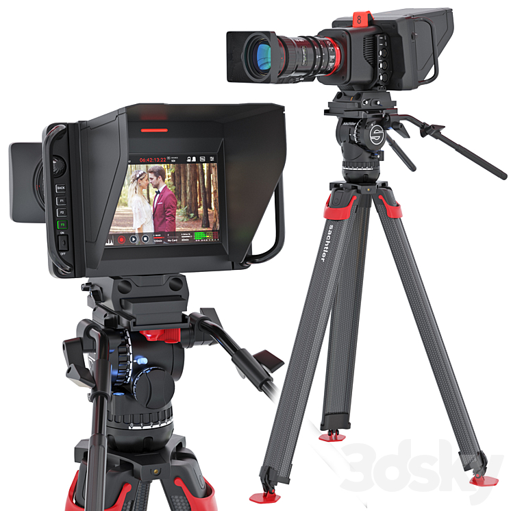 Camera Black Magic - PC & other electronics - 3D model
