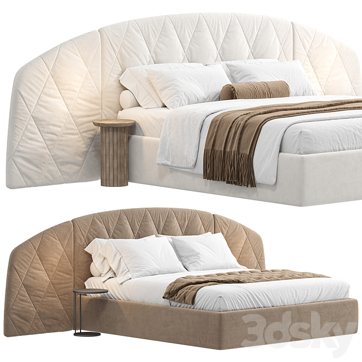 LONGLEY BED - Bed - 3D model