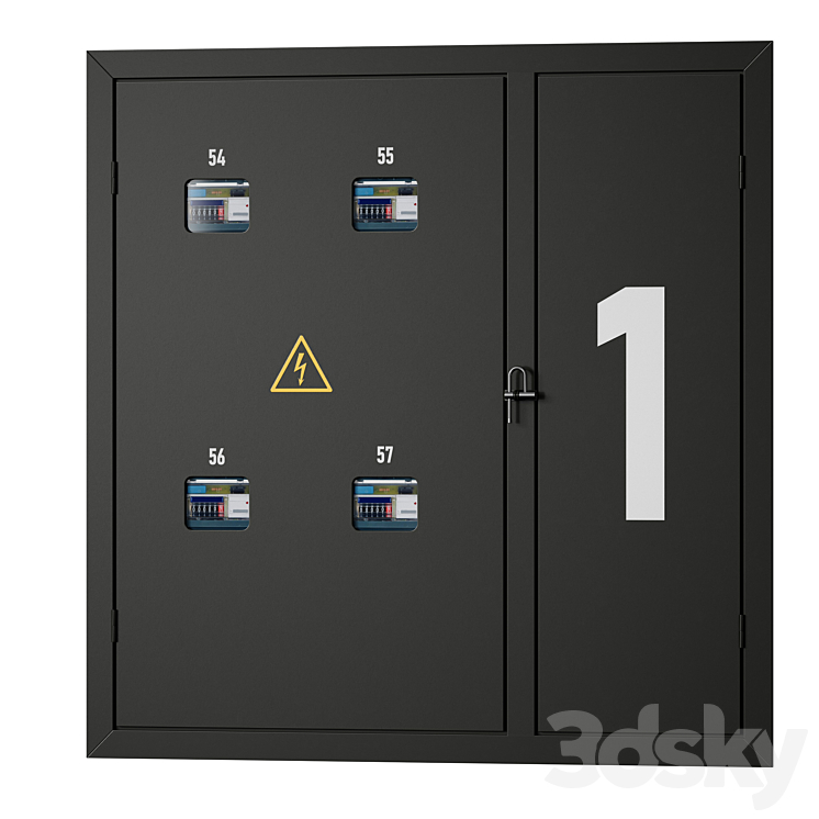 Access electrical panel - Miscellaneous - 3D model