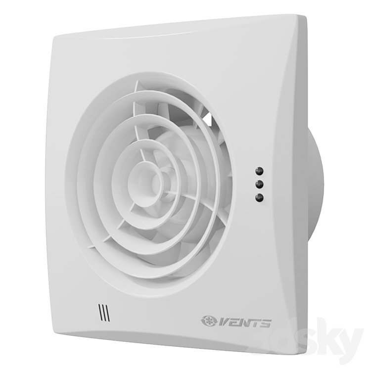 Exhaust fan Vents - Household appliance - 3D model
