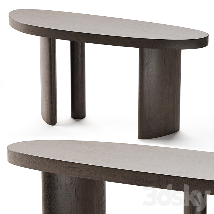 Hamilton Conte Silas console - Console - 3D model