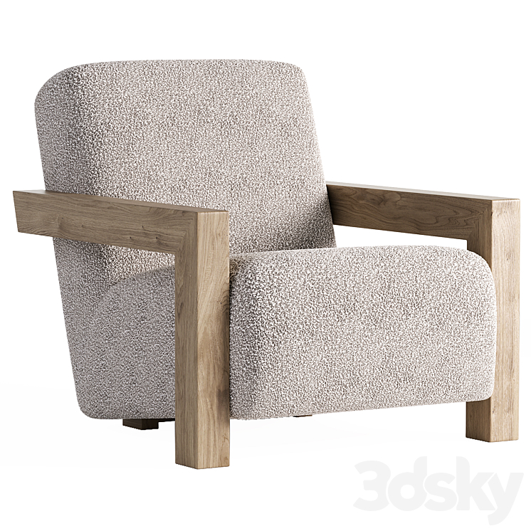 Archer Chair - Arm chair - 3D model