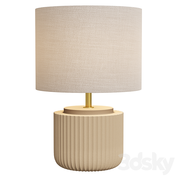 Natural Cole Table Lamp - Table lamp - 3D model
