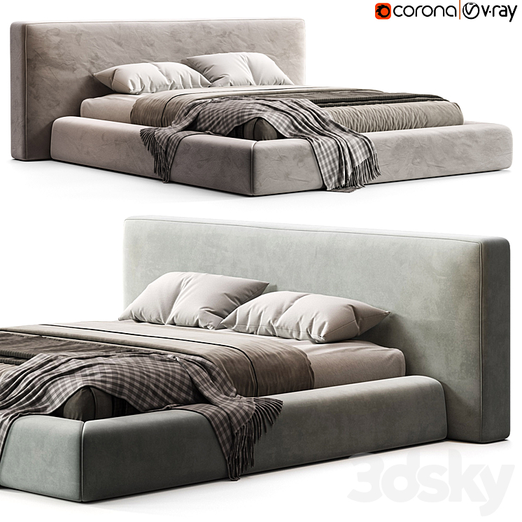 THE JERRY NEW BED - Bed - 3D model