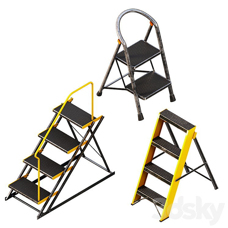 Ladders - Miscellaneous - 3D model