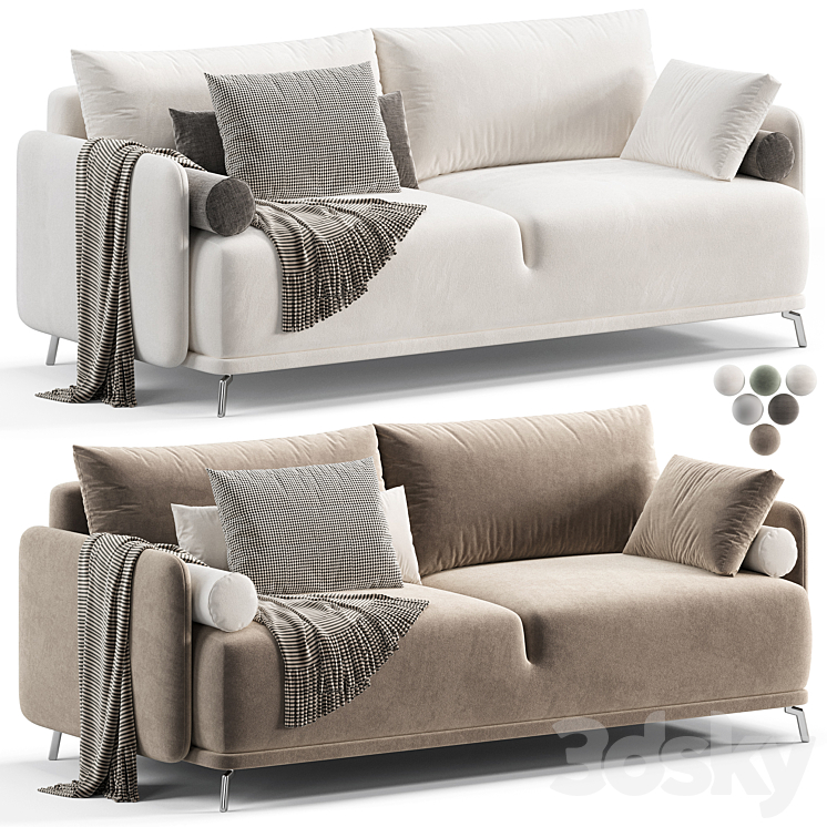 Archi sofa by Skdesign - Sofa - 3D model