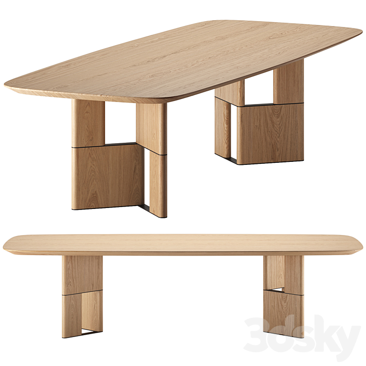 TETRIS Dining Table by Morica Design - Table - 3D model