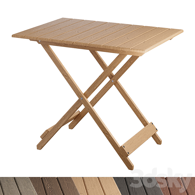 SOGO folding table - Table - 3D model