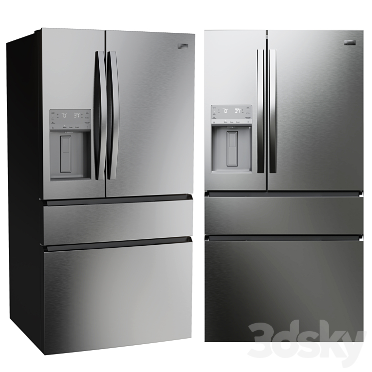 Frigidaire Refrigerator - Kitchen appliance - 3D model