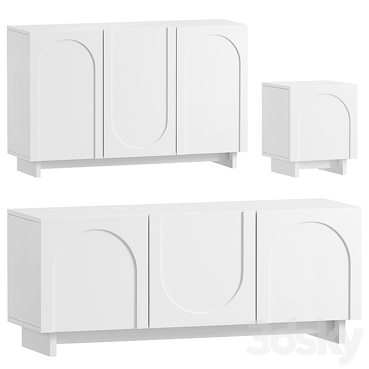 TV stand, stand, bedside stand Romer-1 - Sideboard & Chest of drawer ...
