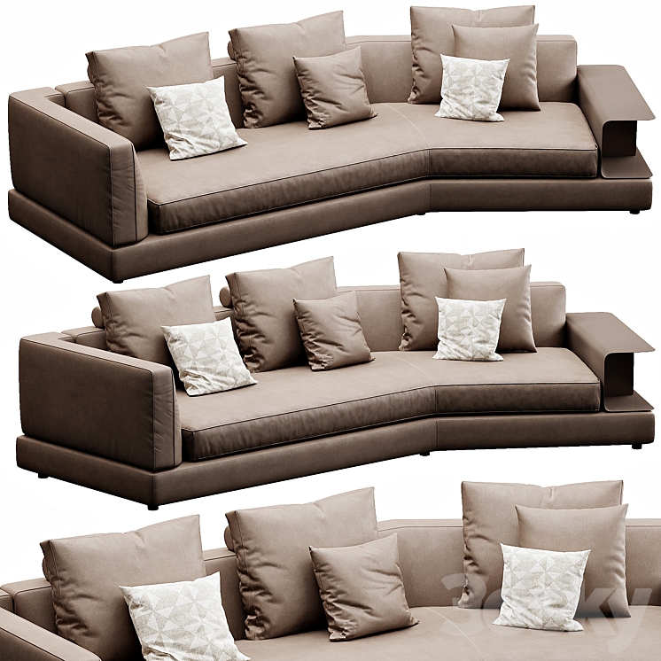 Bonaldo Liam - Sofa - 3D model