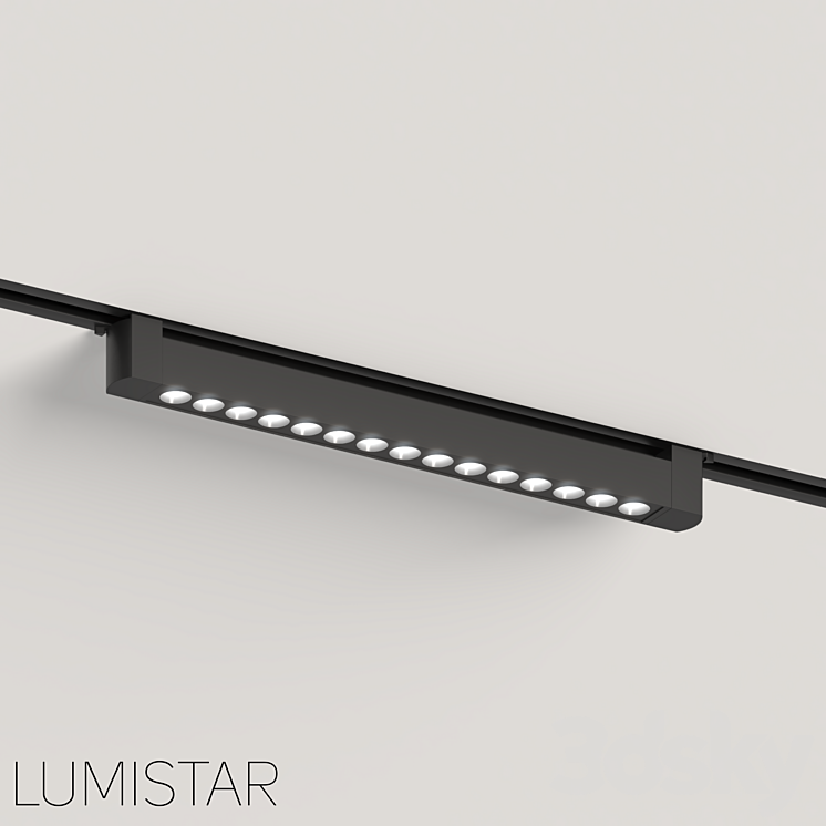 Track Linear Dotline Lamp 220 v Lumistar - Technical lighting - 3D model
