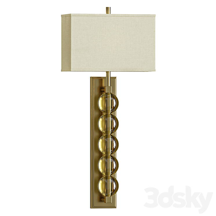 Wall Sconce by Framburg Lighting - Wall light - 3D model
