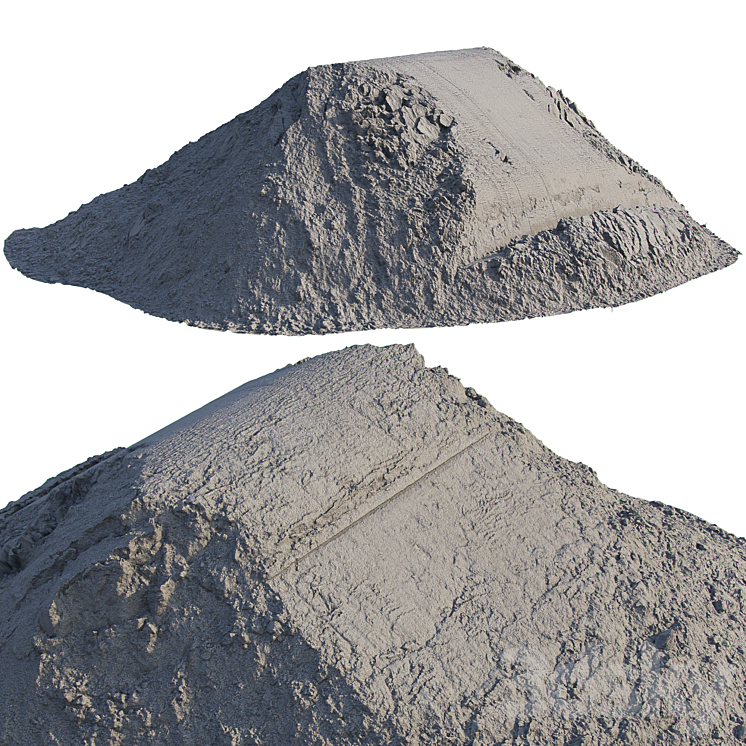 sand mountain - Environment elements - 3D model