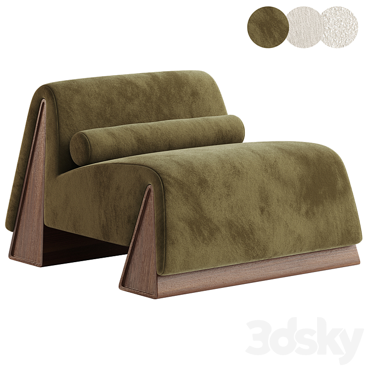 Marula Chair - Arm chair - 3D model
