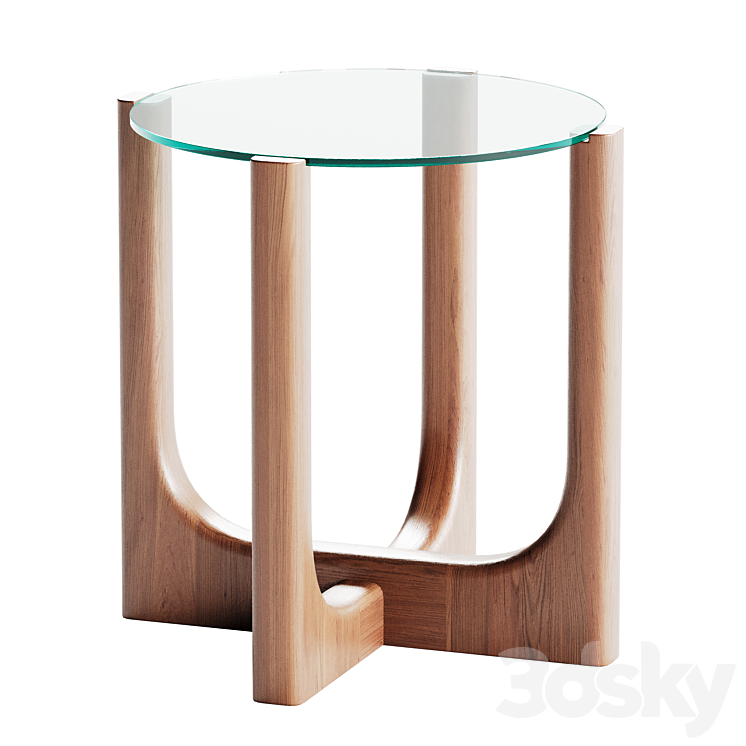 Modern Harper Side Table - Table - 3D model