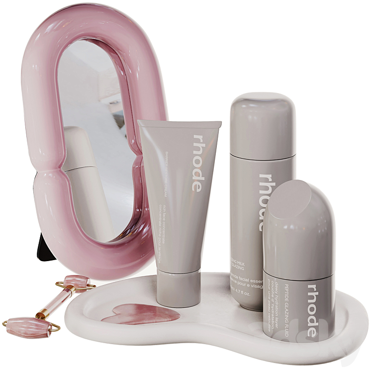 Rhode cosmetics set - Bathroom accessories - 3D model