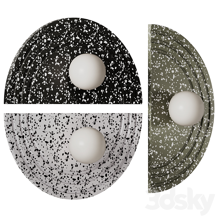Regina Wall Lamp by Robin - Wall light - 3D model
