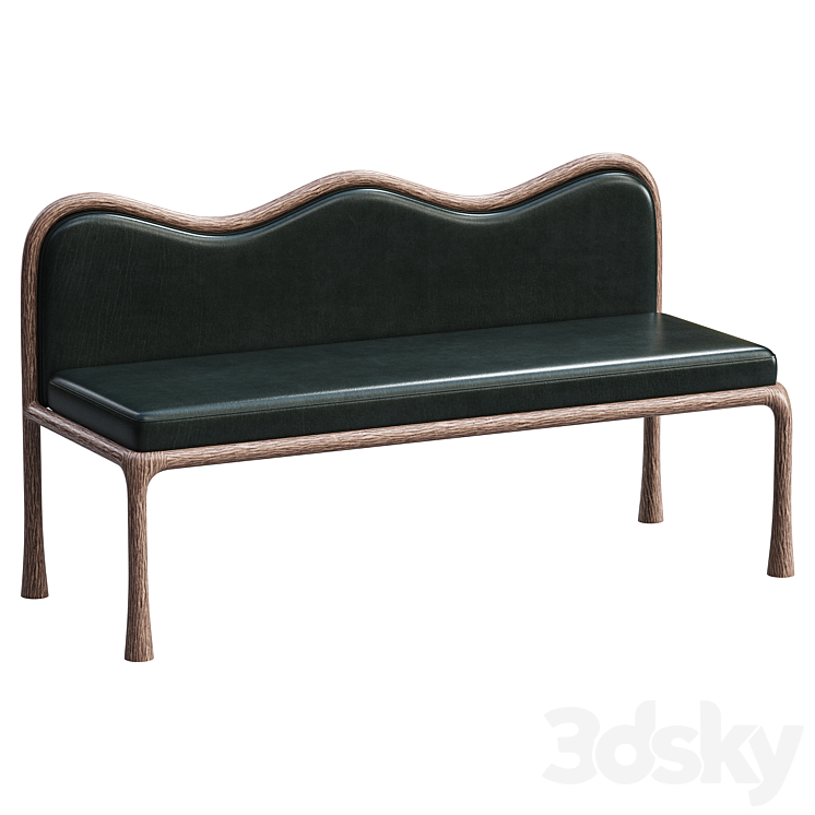Bench Shaari by Francis Sultana - Other soft seating - 3D model