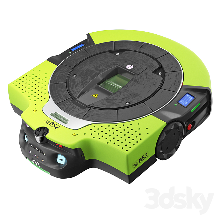 Robot Proteus AGV - Ground Transport - 3D model